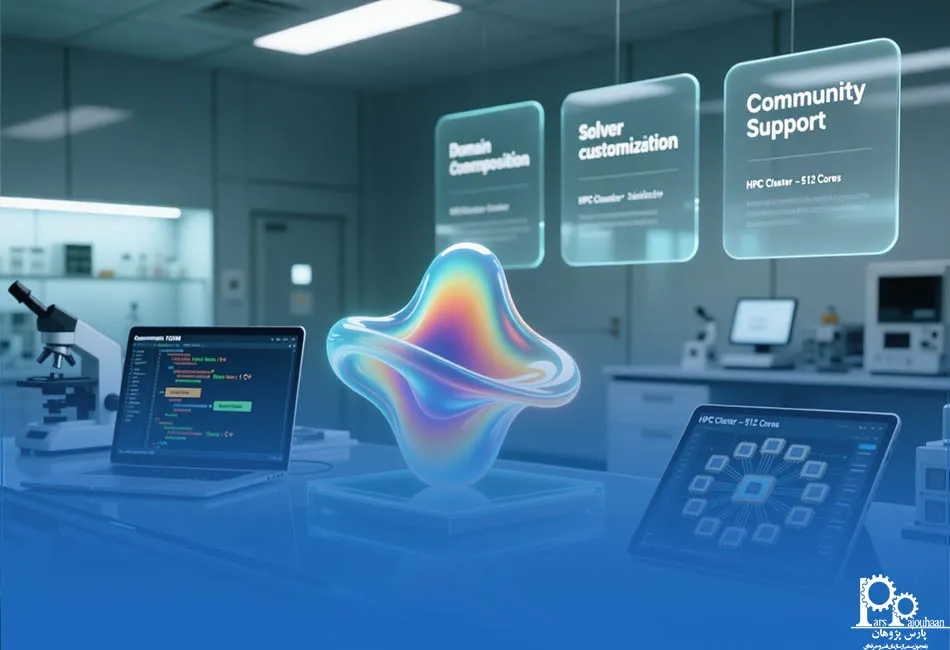 نرم افزار OpenFOAM چیست؟ معرفی کامل، کاربردها و مزایا در CFD | پارس پژوهان